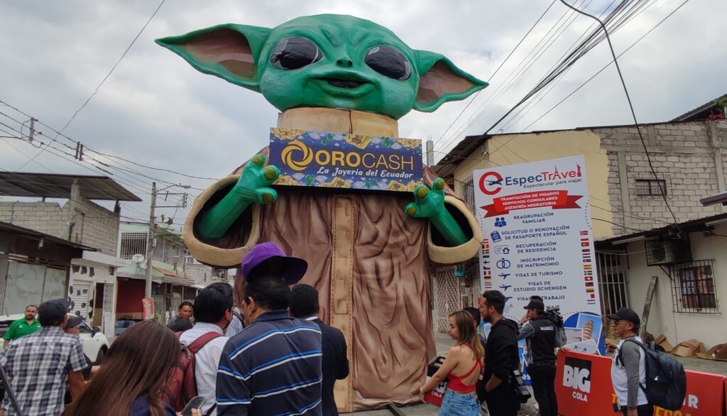 El aporte de empresas es fundamental para la elaboración de monigotes ...