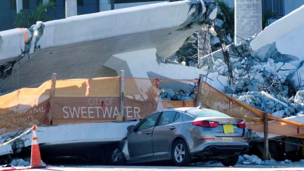Presentan la segunda demanda por la caída de un puente en Miami ...