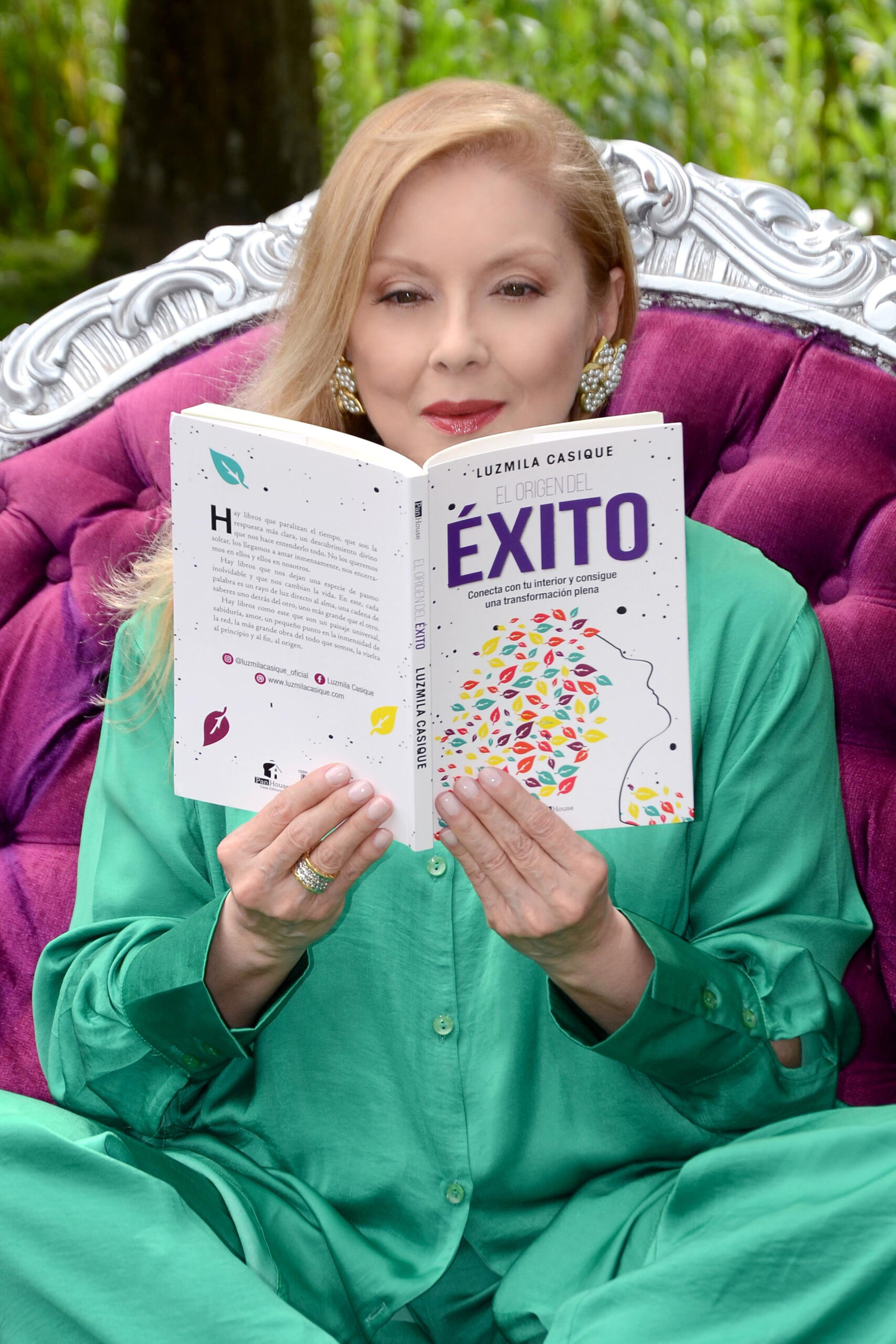 Luzmila Casique lanzó su libro “El Origen Del Éxito” | Florida | Noti ...