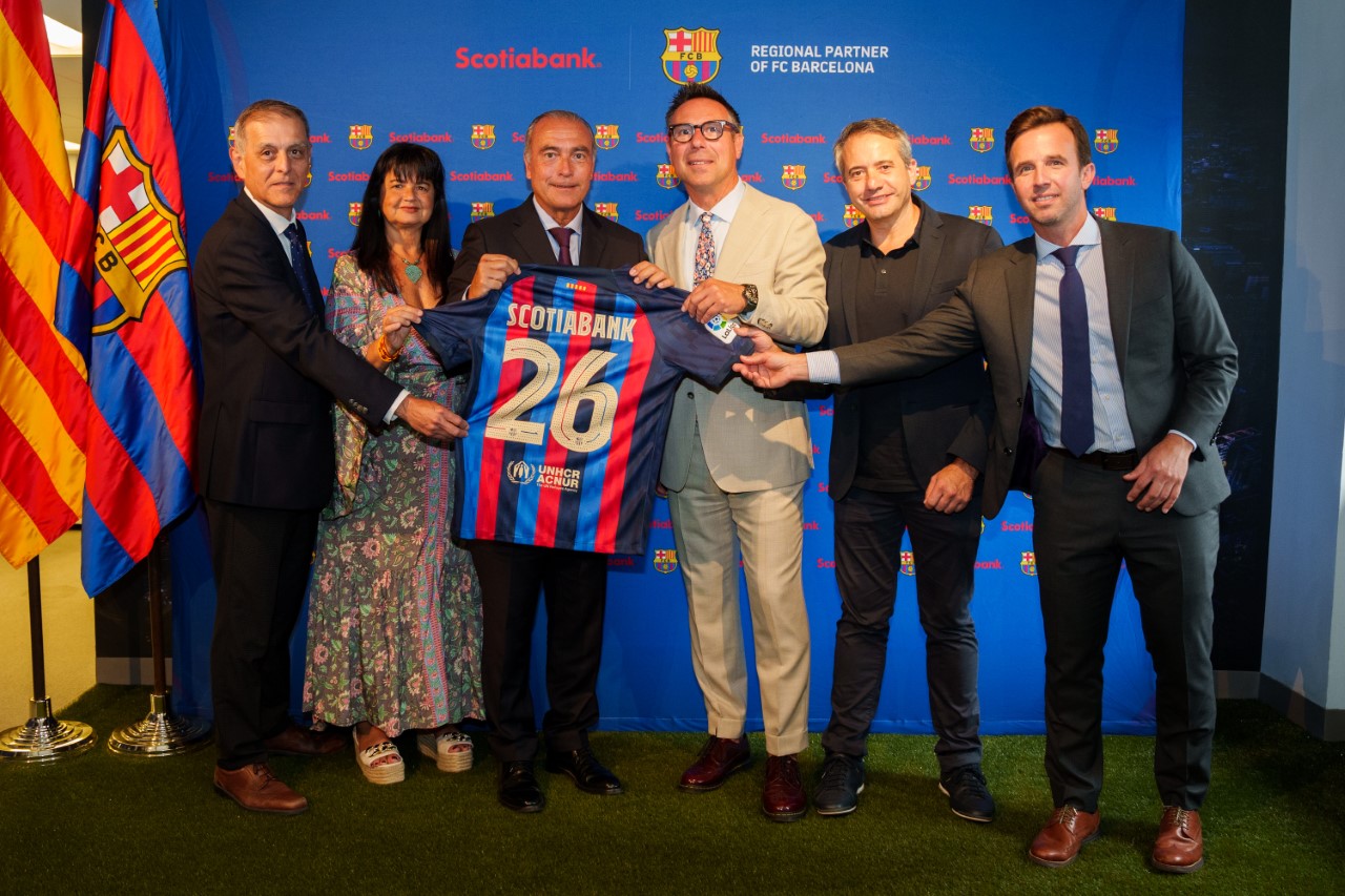 Scotiabank renueva patrocinio como el socio regional del FC Barcelona hasta el 2026 - Noti ...
