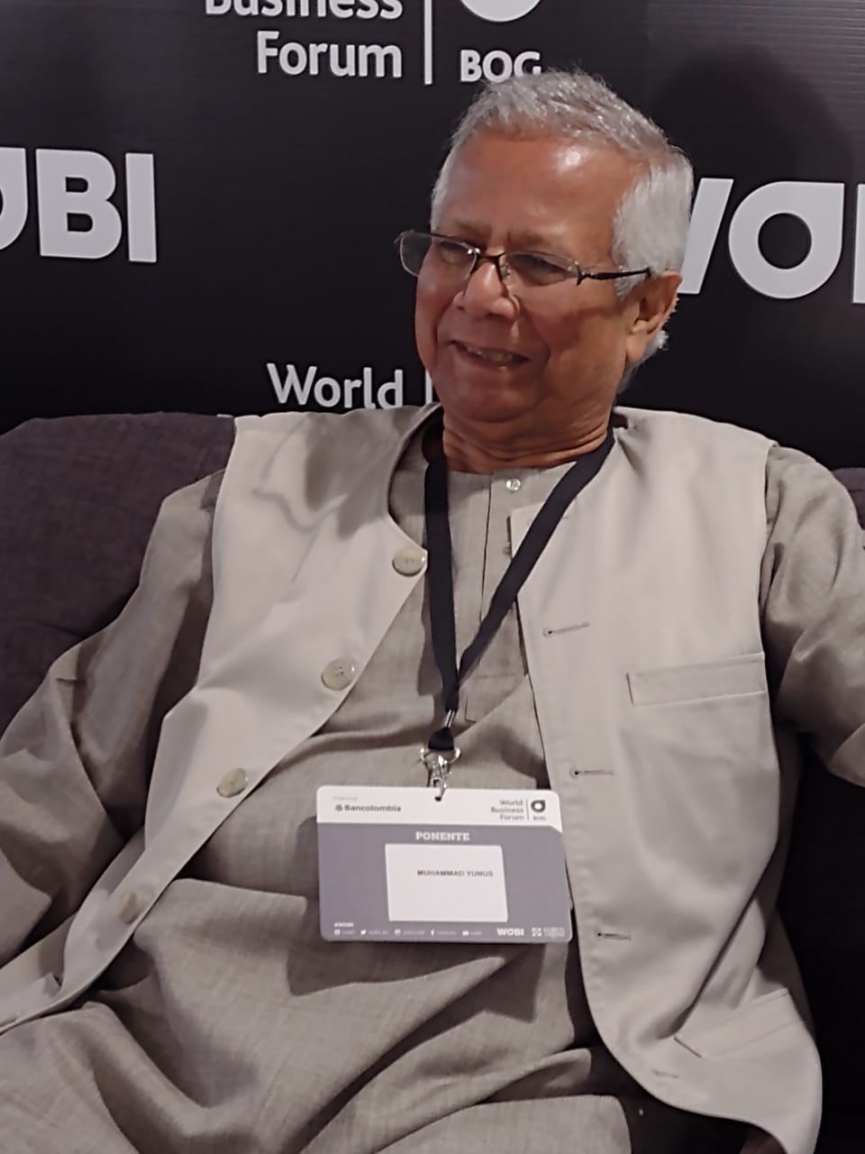 El profesor Muhammad Yunus, la conferencia más esperada de WOBI Bogotá ...