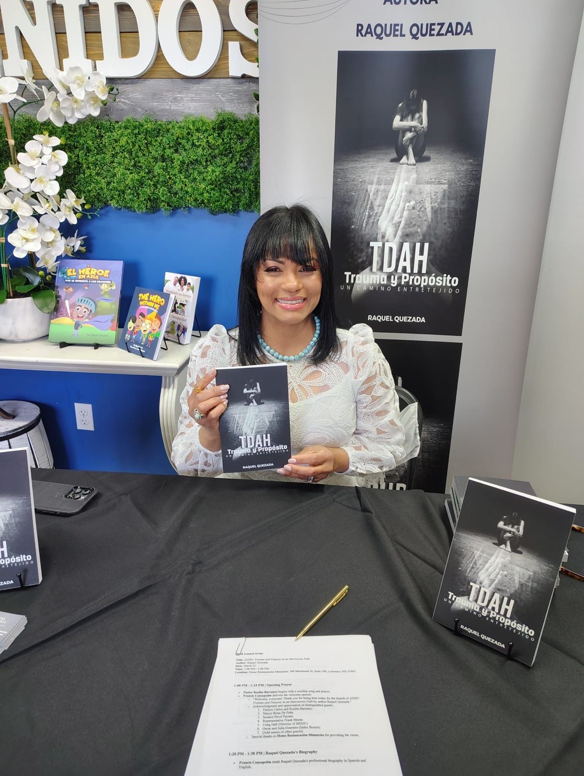 Raquel Quezada lanza con gran éxito su noveno libro: "TDAH, Trauma y Propósito: Un camino ...