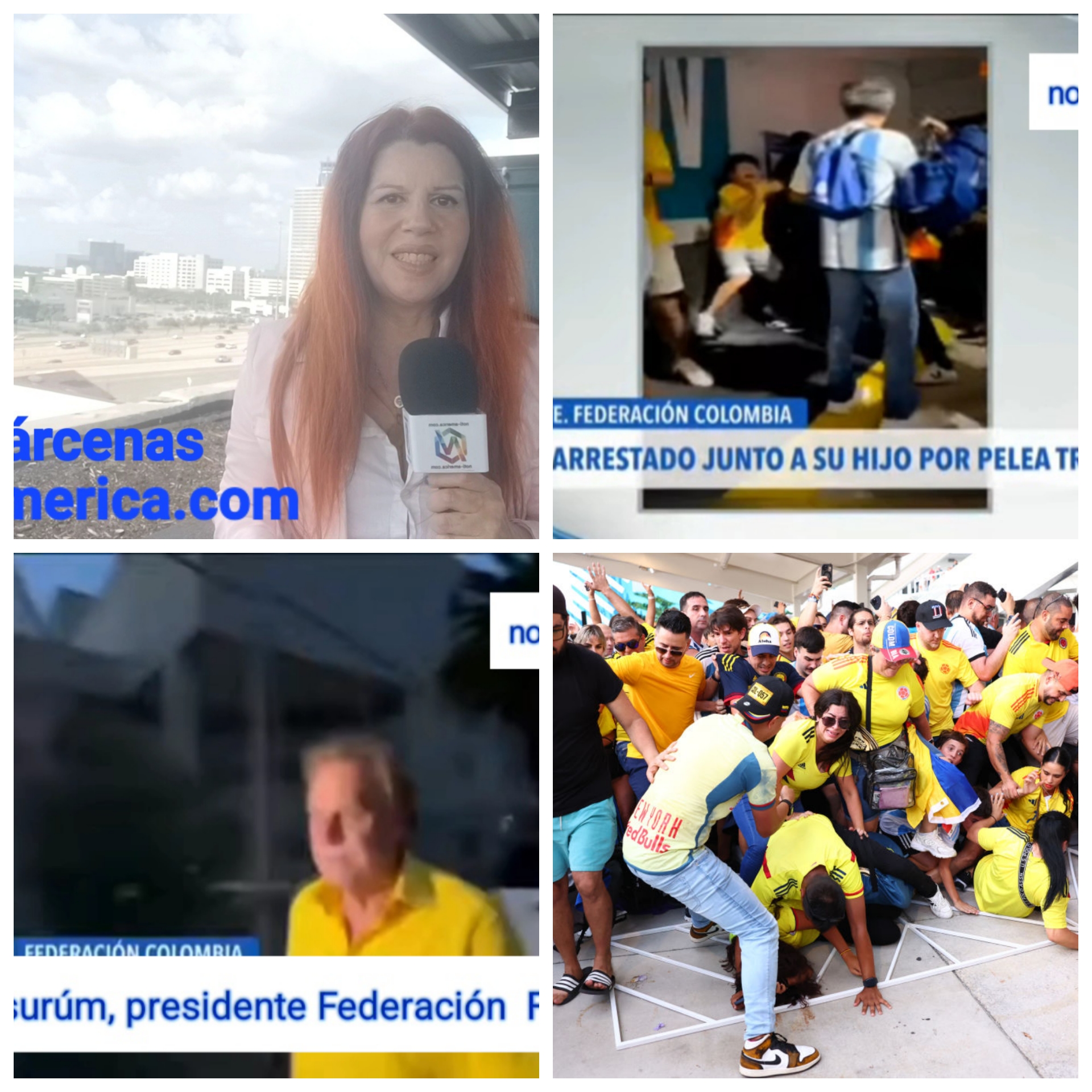 Puesto en libertad condicional presidente de FFC, luego de altercado en final Copa América 2024 ...